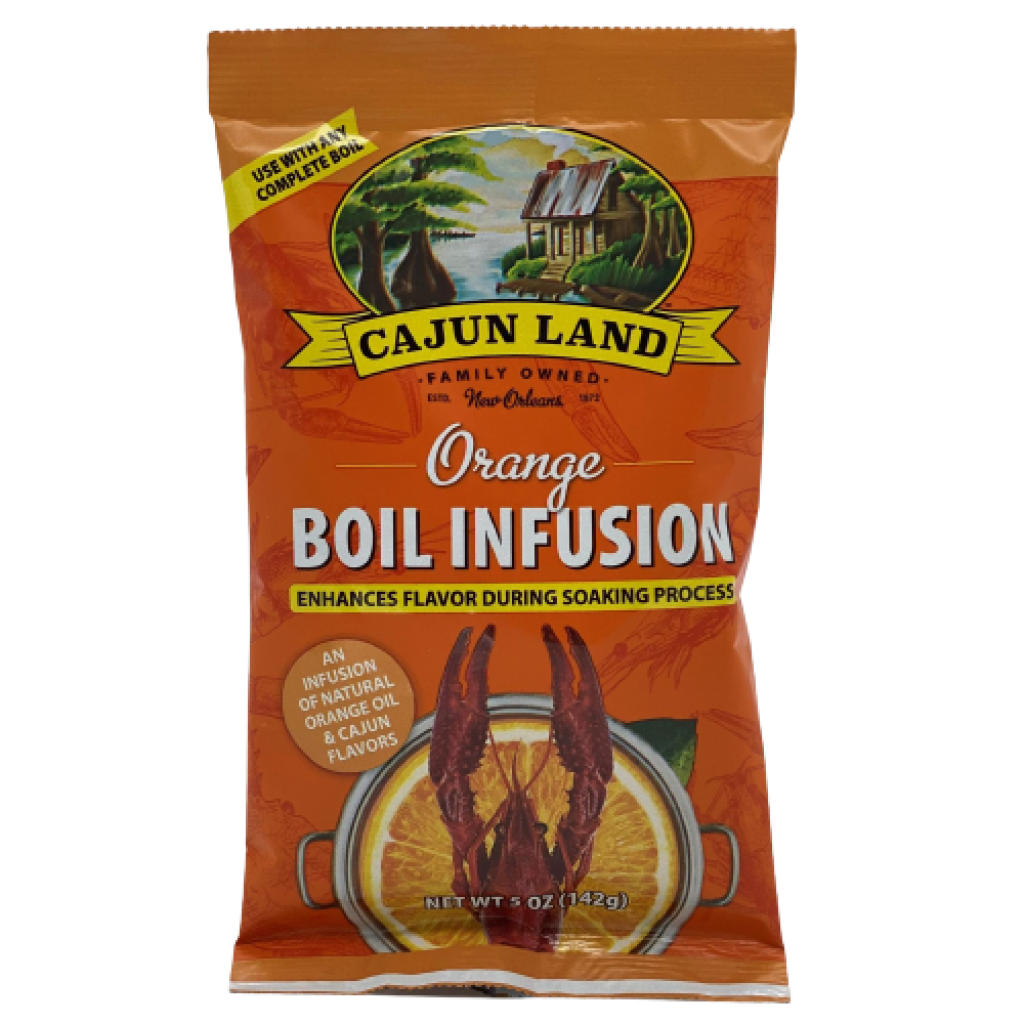 Cajun Land Orange Boil Infusion 5 oz - 080617040057