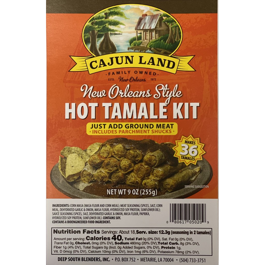Cajun Land Hot Tamale Kit 9 oz - 080617050209