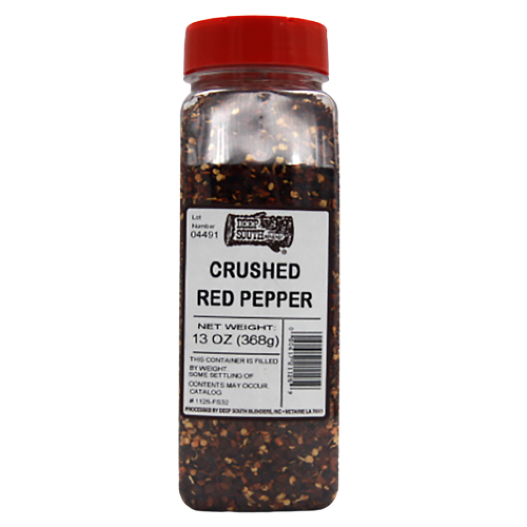 Deep South Crushed Red Pepper 13 oz - 080617211259