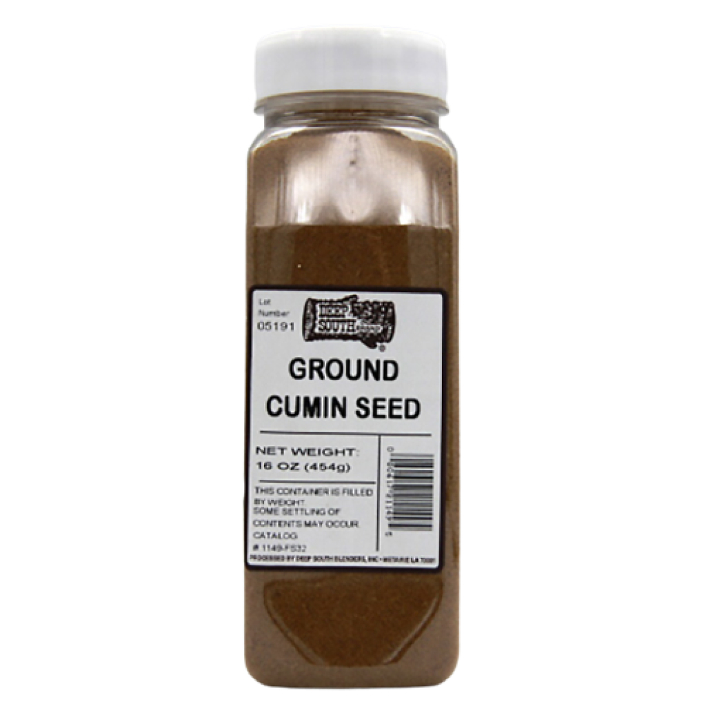 Deep South Ground Cumin 16 oz - 080617211495