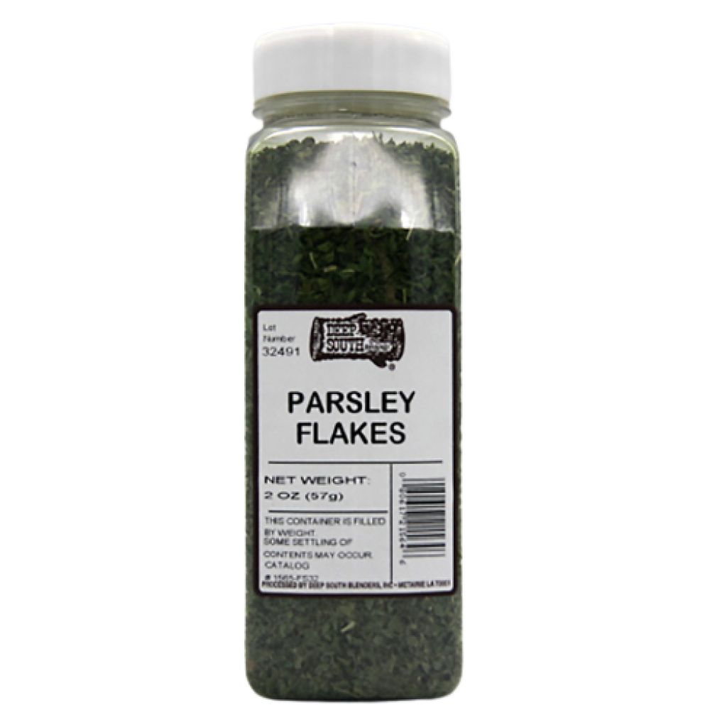 Deep South Parsley Flakes 2 oz - 080617215646